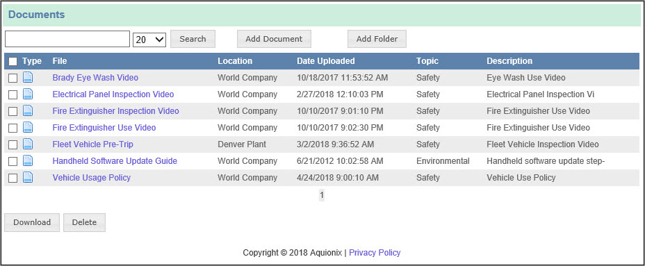 Document Management Software | Document Control | Ecesis