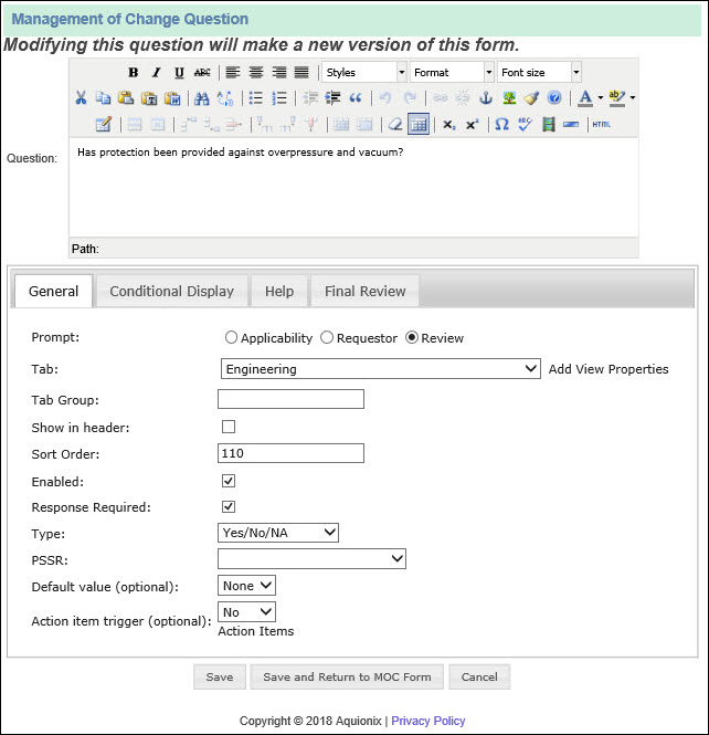 Management of Change (MOC) Software | Free Trial | Ecesis